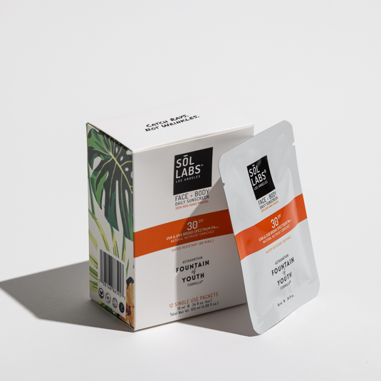 SOL LABS® Natural Mineral SPF 30 On-The-Go Sunscreen Packets (Box of 1