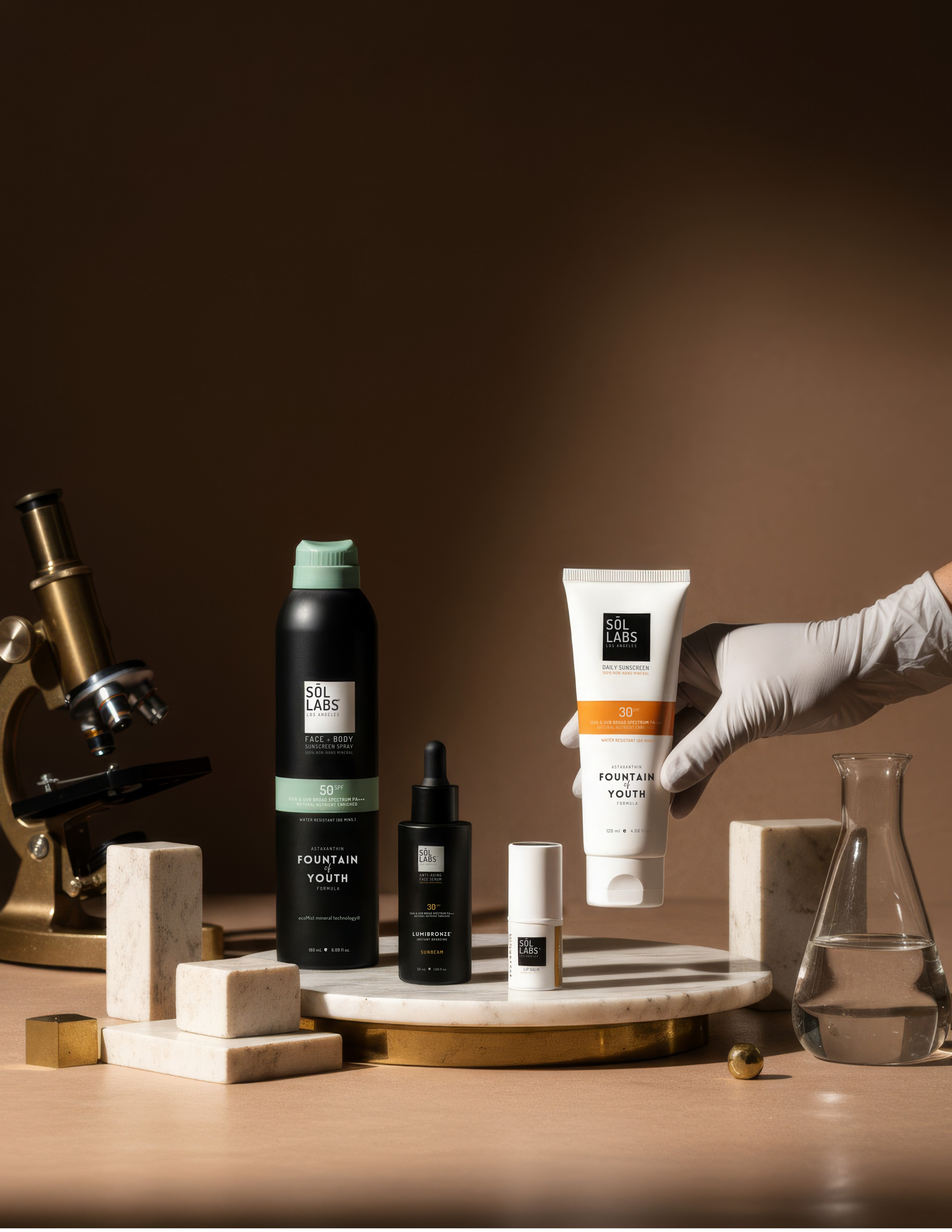 SOL LABS Intelligent Mineral SPF for Daily Skin Wellness & Protection
